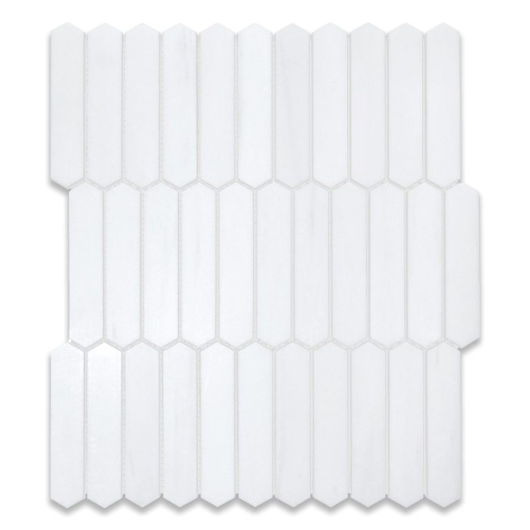 PICKET Dolomite Marble Mosaic - Veromar Group Floor & Wall Tiles